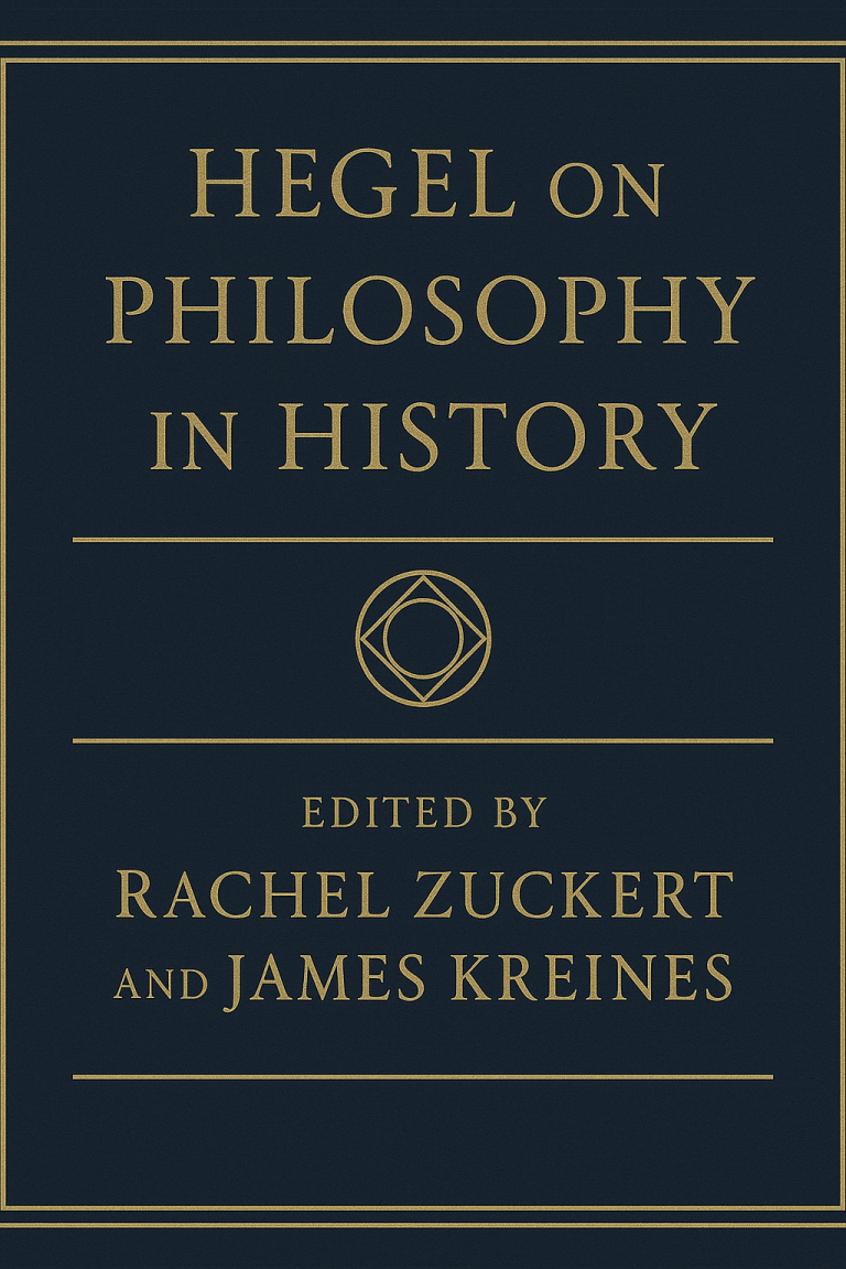 Hegel on Philosophy in History – Simon Gros